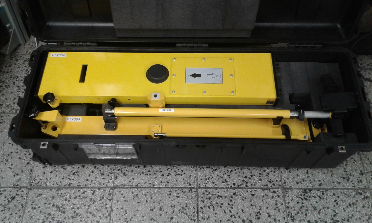 KZV Rail Corrugation Measuring Trolley, Model GEKON | PIE